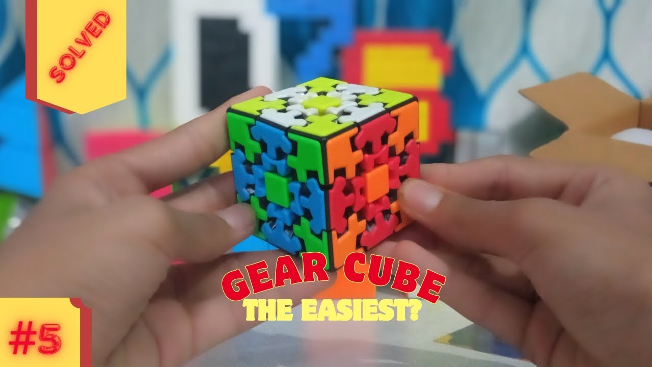 Solving the Easiest puzzle Gear cube ||Ep#5|| #gearcube - YouTube