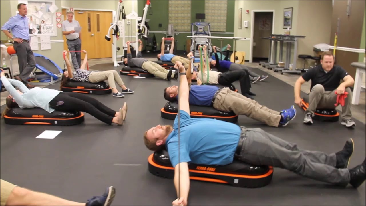 Terra-Core: Physical Therapy Class: Terra-Core Tubing Exercises - YouTube
