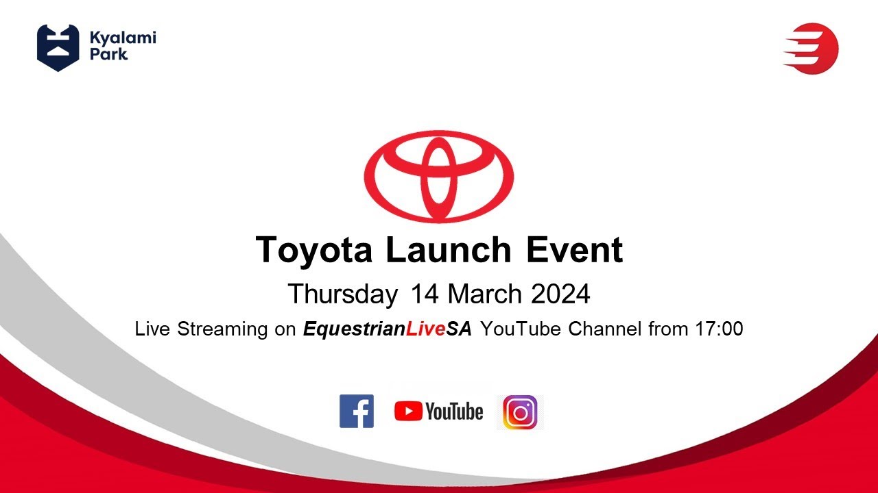 Toyota Launch Event - Thursday 14 March 2024 - YouTube