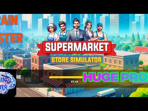 Supermarket Store 3D Simulator. DAY:58. #supermarket.... @BRAINMASTER.19 - YouTube