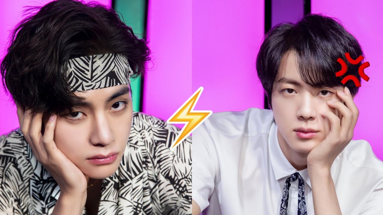 When BTS Jin and Taehyung got into a Fight - YouTube