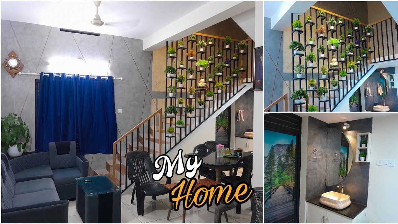 My Home Cement texture design||Rakesh P||Shell paints texture work all ...