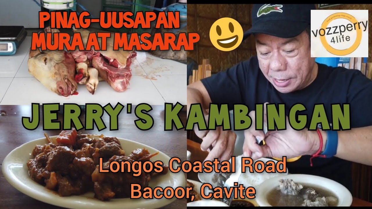 PINAGUUSAPAN KAMBINGAN sa Bacoor, Cavite "JERRY'S KAMBINGAN" 👌😋 - YouTube
