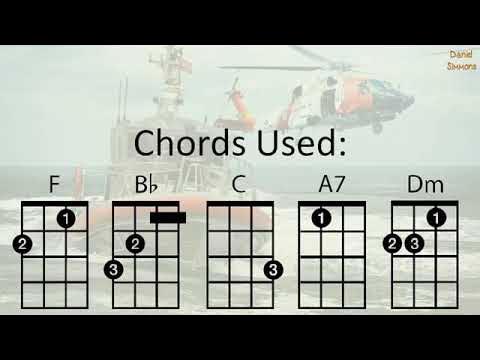US Coast Guard Song - Semper Paratus - Ukulele Play Along / Chord Guide ...