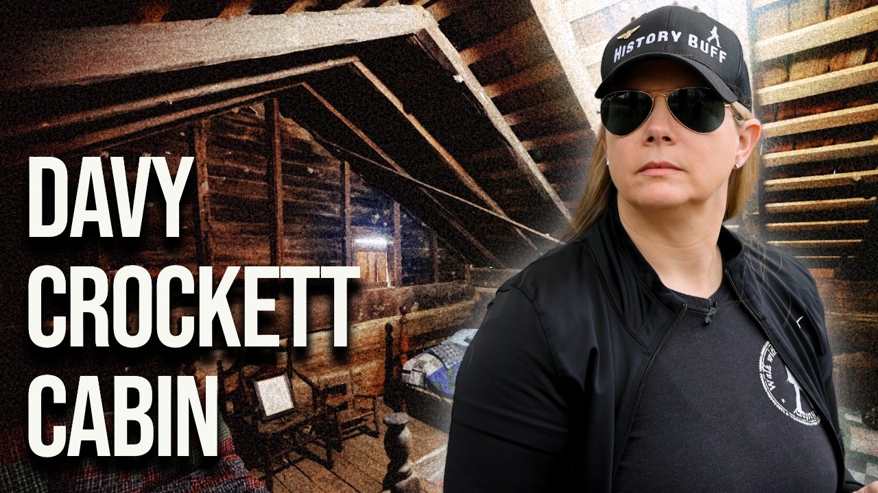Inside Davy Crockett's Historic Tennessee Cabin - YouTube