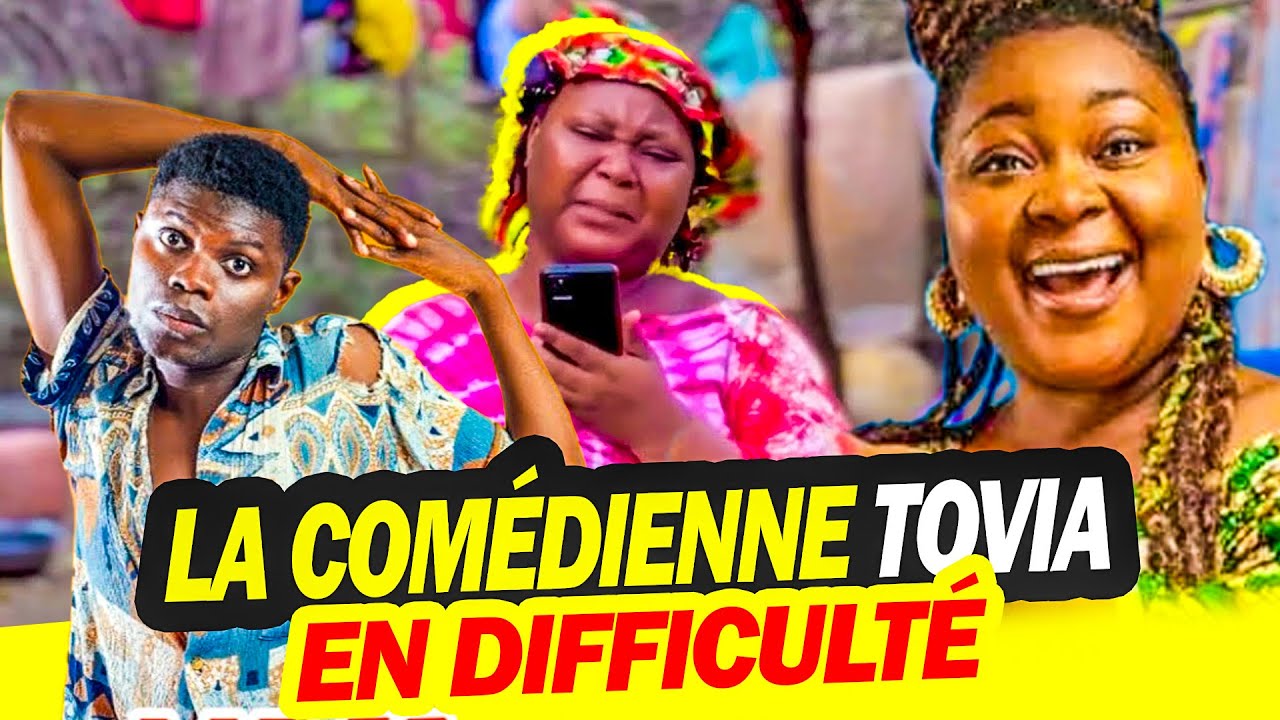 La comédienne TOVIA est actuellement en difficulté, BANNI DE TIKTOK ...