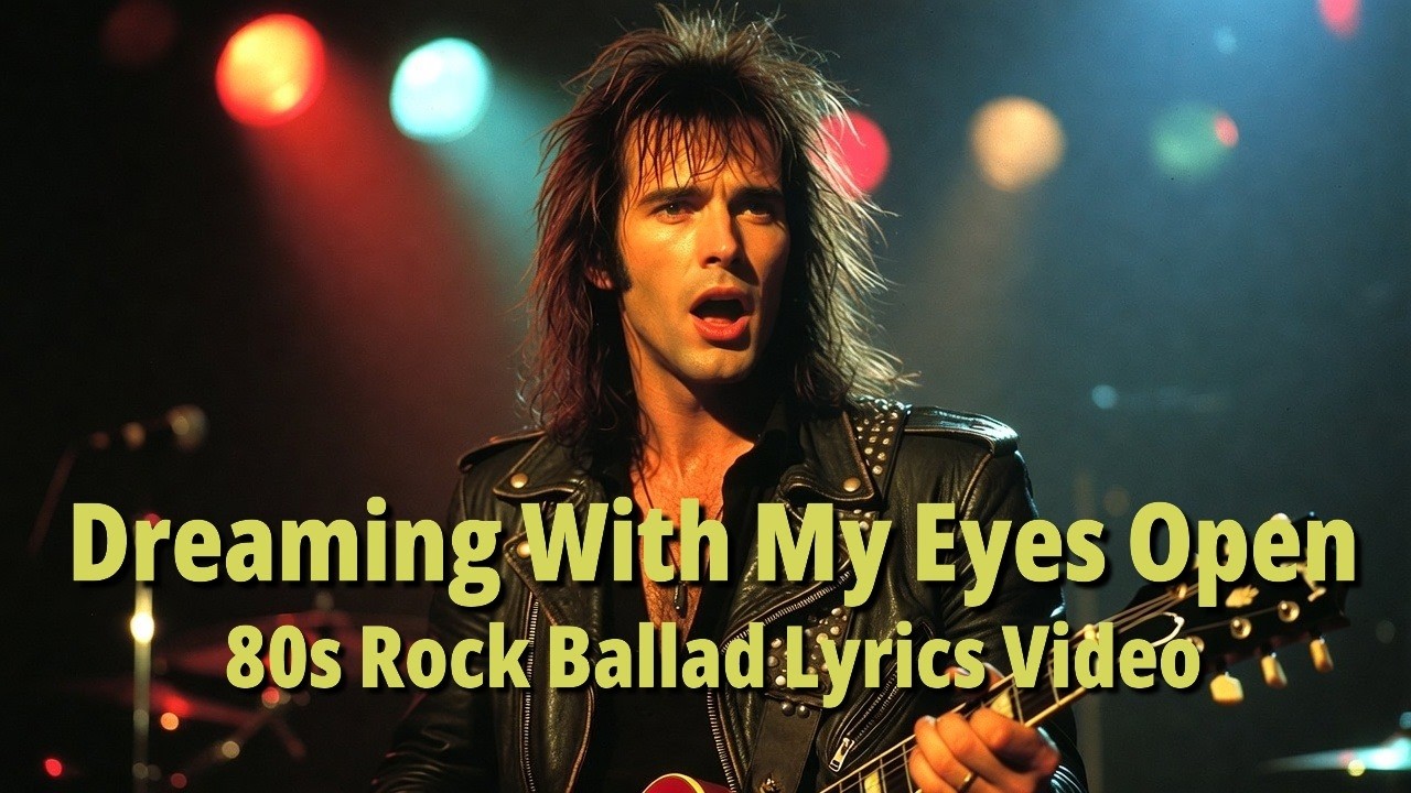 Dreaming With My Eyes Open 80s Rock Ballad Lyrics - YouTube