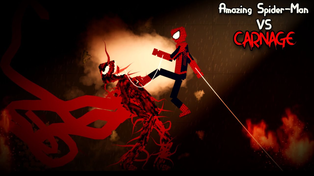 The Amazing Spider-Man VS Carnage in People Playground - YouTube