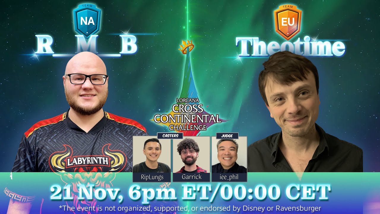 Lorcana Cross Continental Challenge - R_M_B vs Théotime Buchot - YouTube