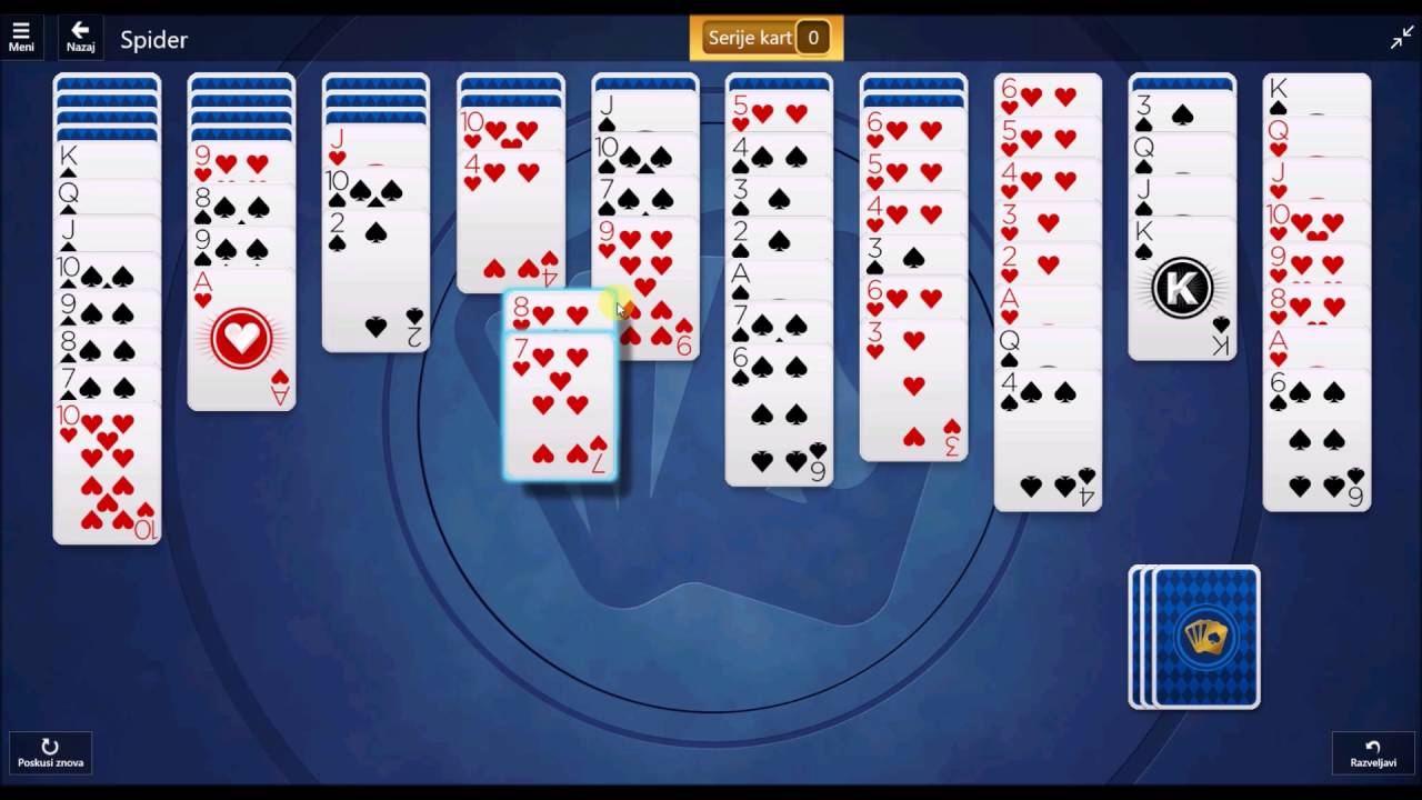 Microsoft Solitaire Collection - Spider June 3 2016 - YouTube