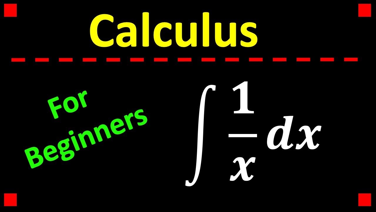 Introduction to Logarithms: Integration Calculus 1 - YouTube