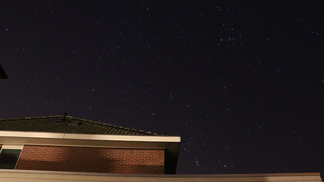Timelapse video of the sky at night - YouTube