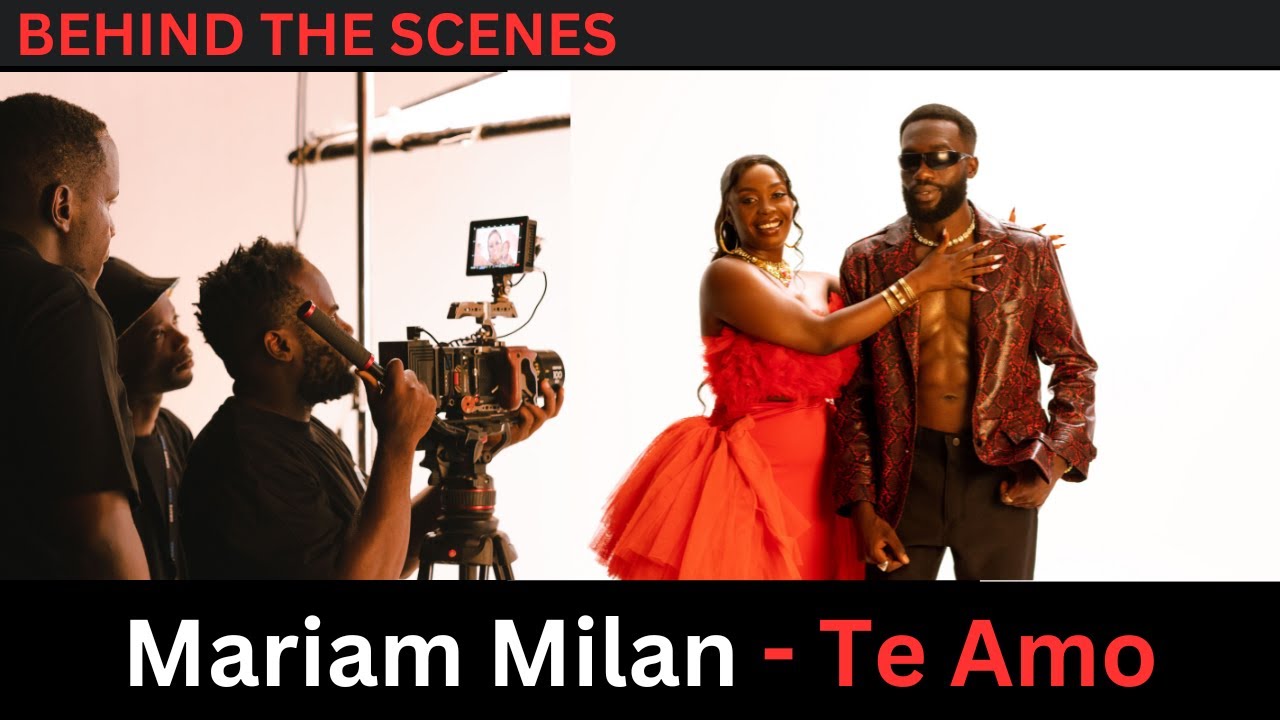 Mariam Milan - Te Amo | Behind The Scenes - YouTube