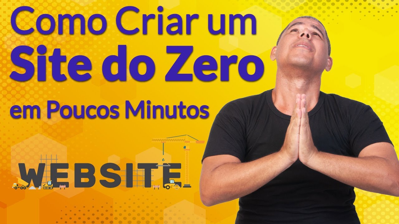Como Criar Um Site do Zero em Poucos Minutos - YouTube