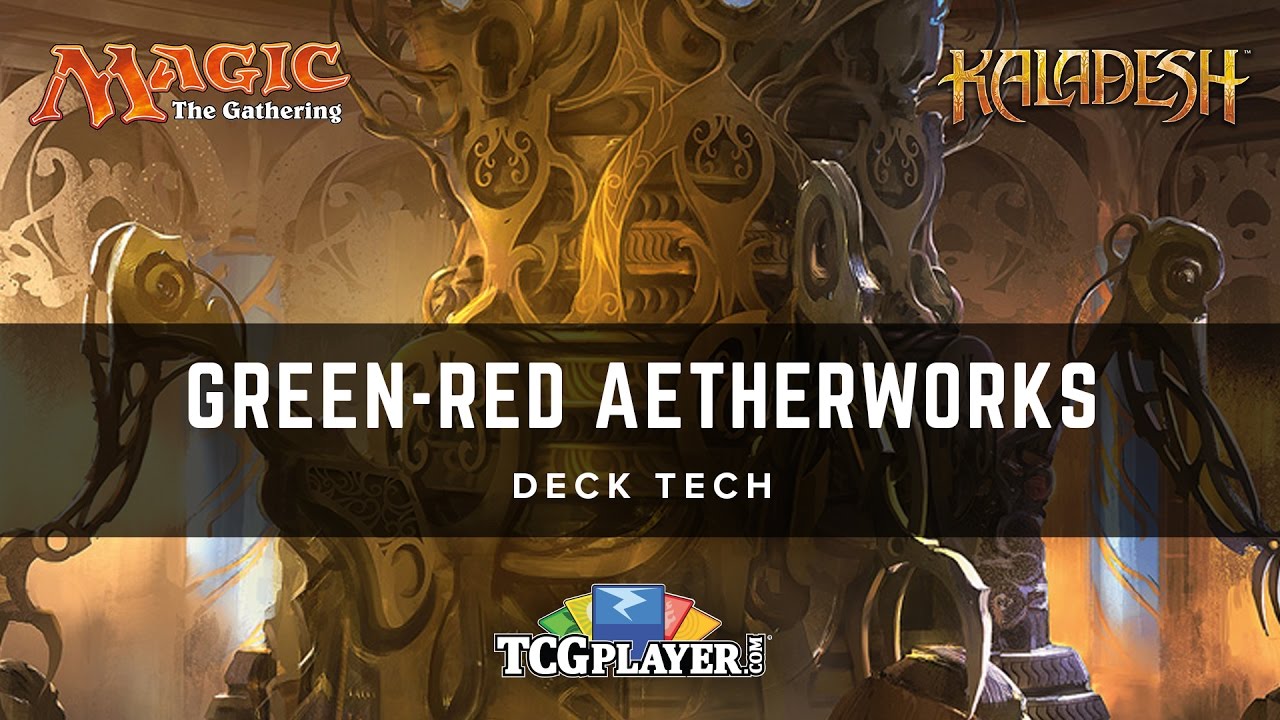 [MTG] Green-Red Aetherworks | Deck Tech - YouTube