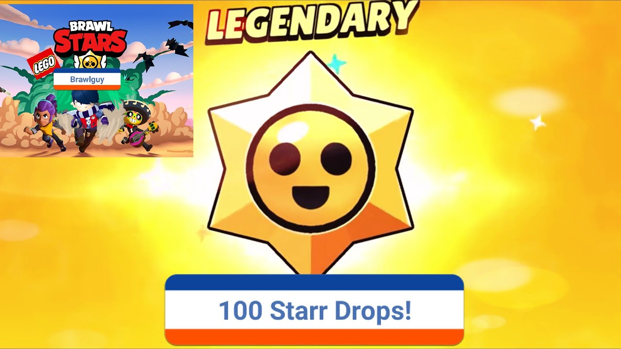 Opening 100 Starr Drops!⭐️ | Brawl Stars English🇬🇧 - YouTube