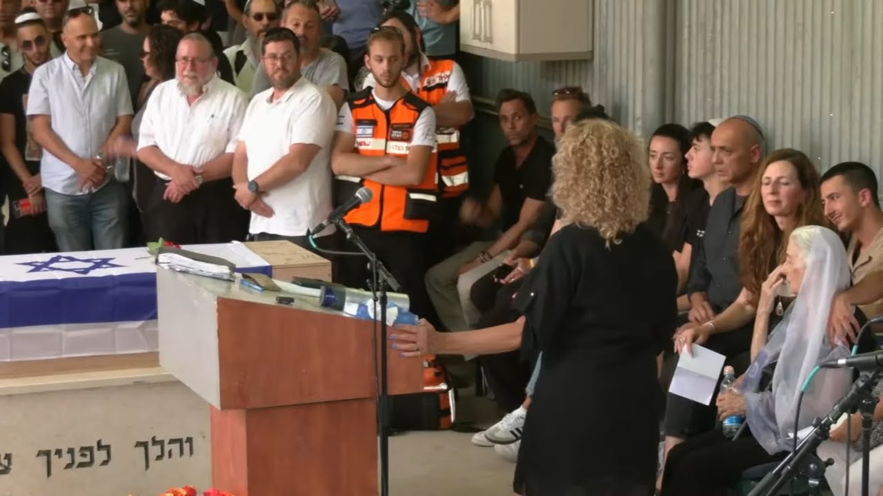 Hundreds of mourners gather to bid last farewell to Israeli-German ...