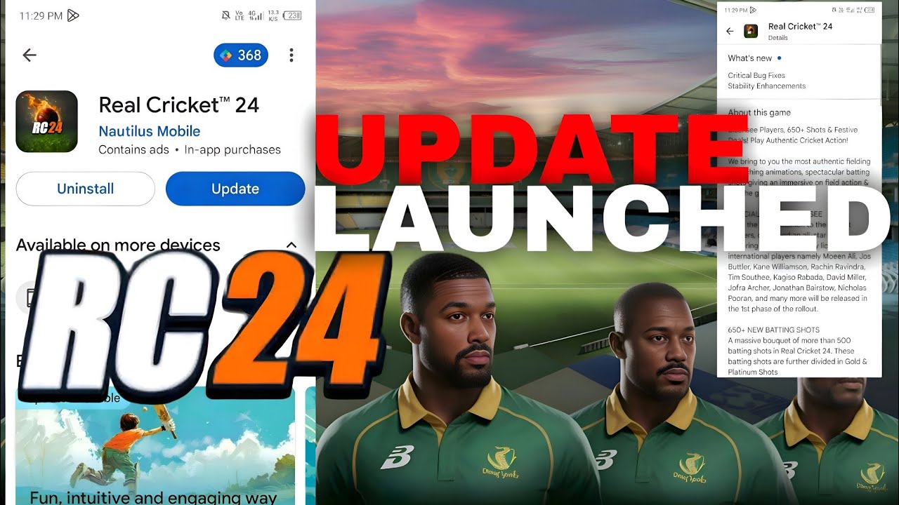 Finally rc24 new update launched||126 mb mega update roll out on play ...