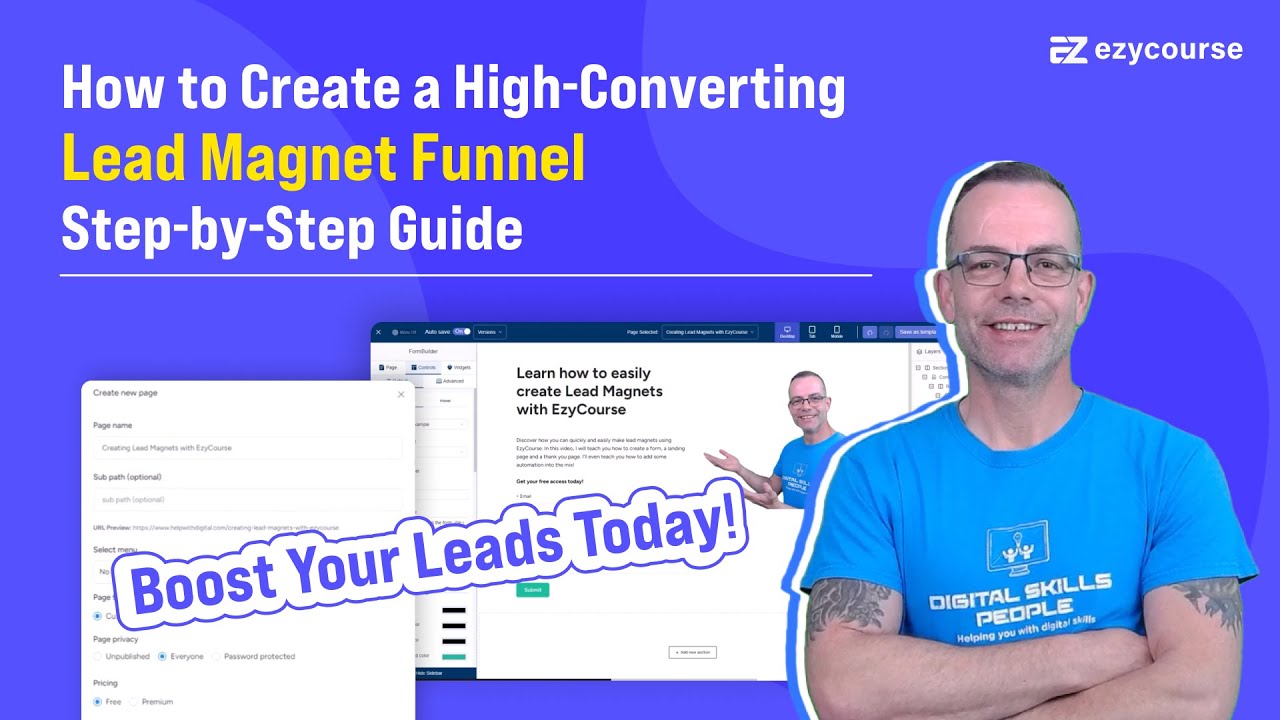 How to Create a Lead Magnet Funnel: Step-by-Step Guide | Boost Your Leads Today - YouTube