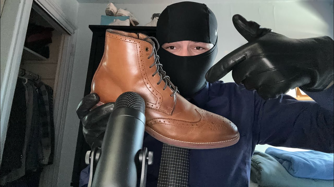 ASMR Leather Gloves and Boots Sounds/Triggers for Tingles and ...