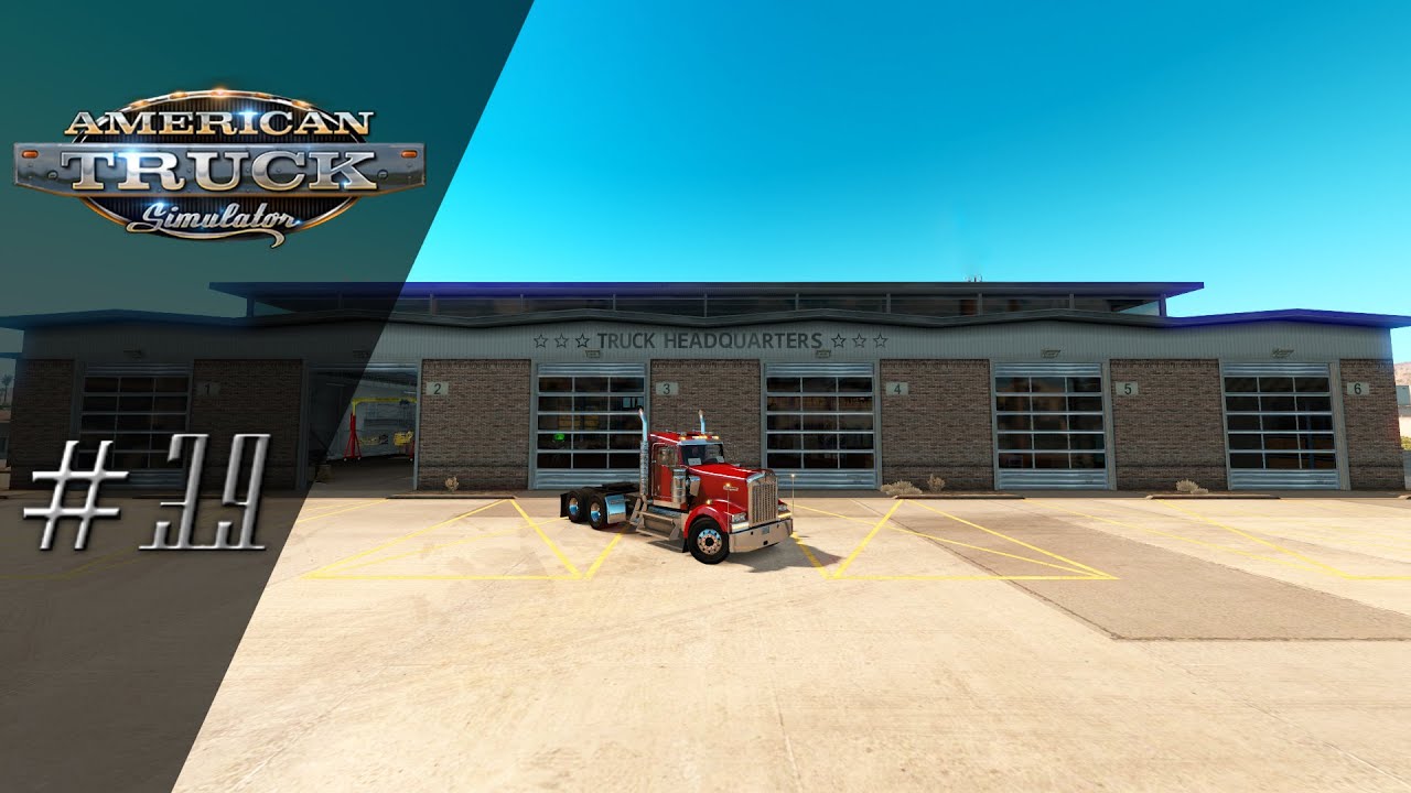 'Lets Play' American Truck Simulator - Vegas Garage Upgrade - #39 - YouTube