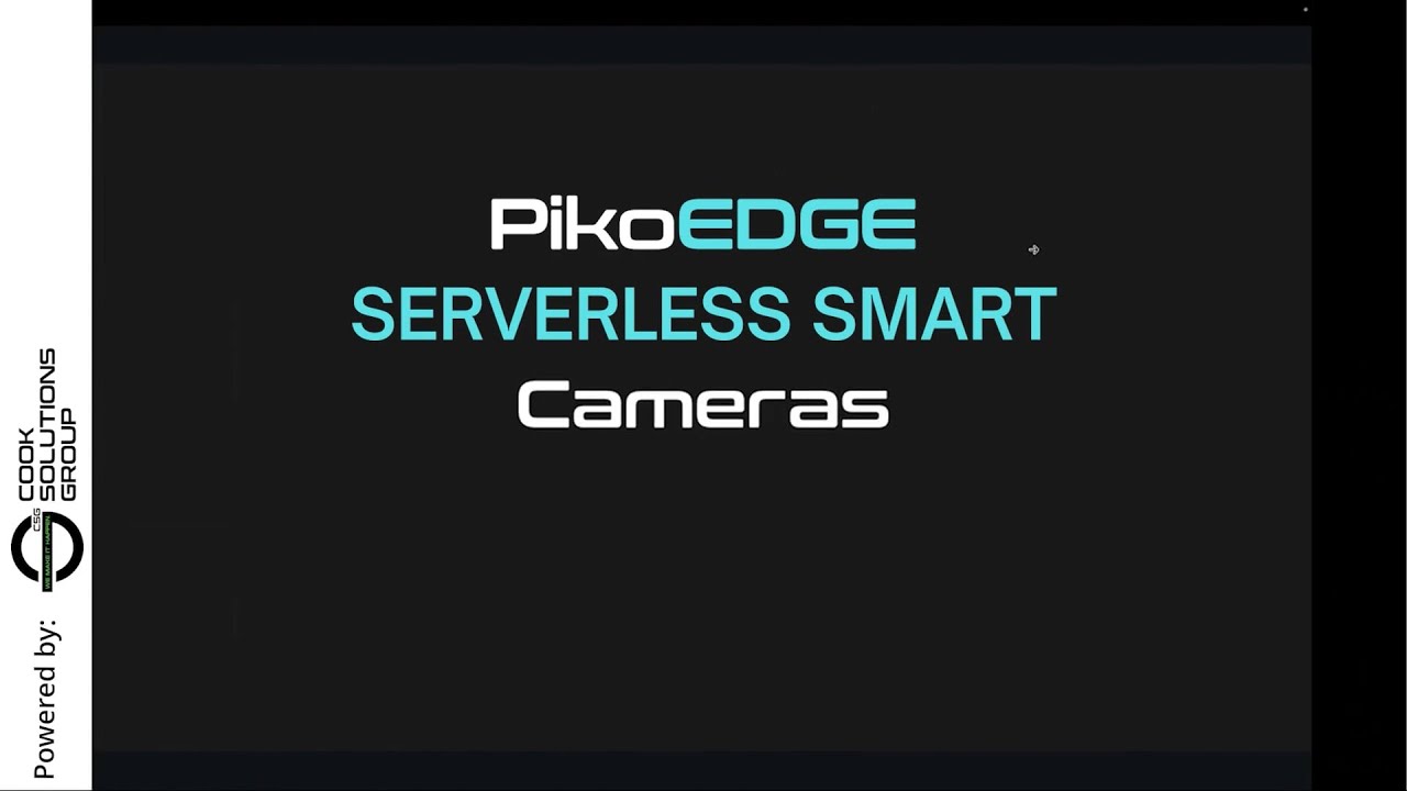 Piko Unified Security Platform | PikoEdge | Serverless Cameras - YouTube