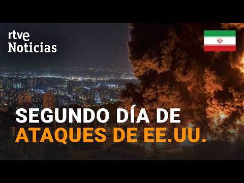 GUERRA IRÁN | EE.UU. intensifica el conflicto con NUEVOS ATAQUES | RTVE Noticias