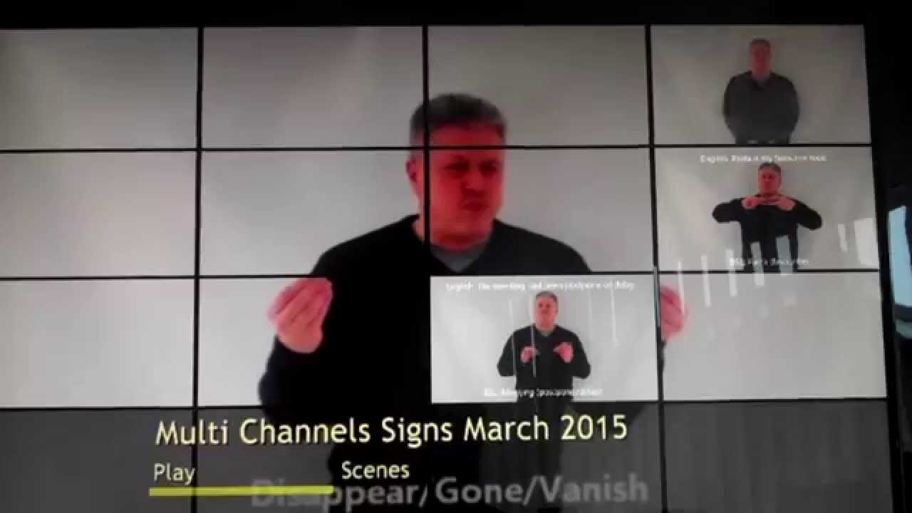 British Sign Language, New 99 Multi channel Sign and BSL sentences ...