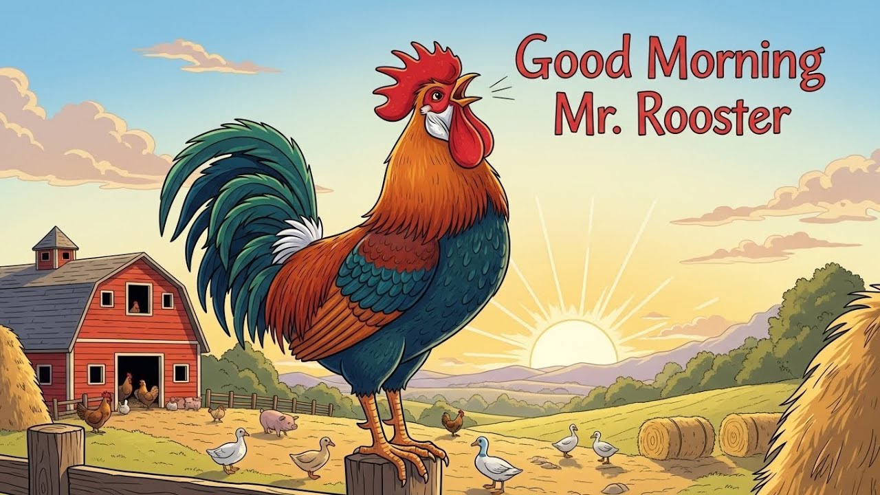 Good moring mr rooster v2 - YouTube