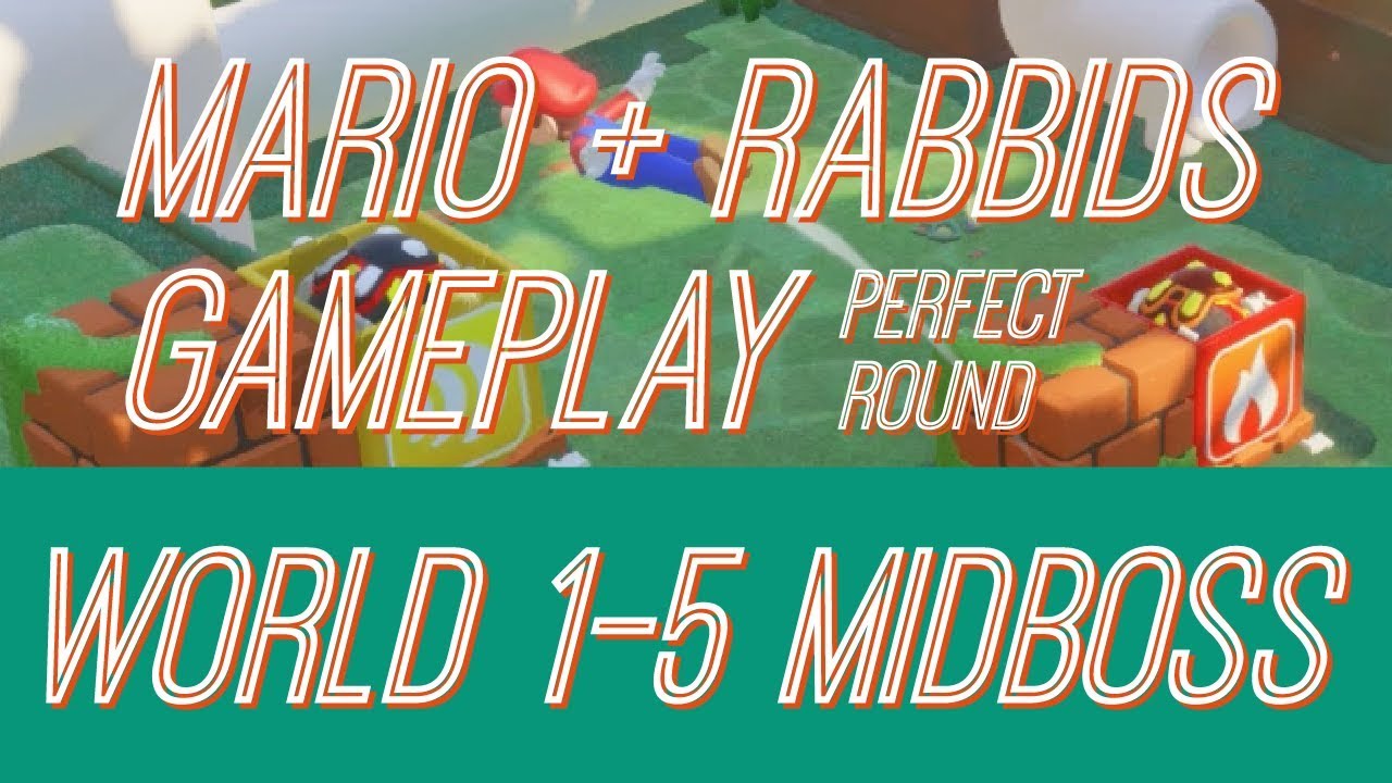 Mario + Rabbids World 1-5 Walkthrough - YouTube
