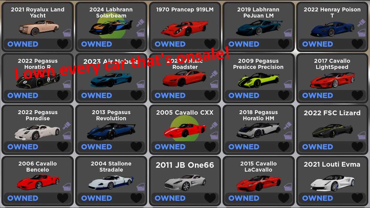 Buying a lot of cars! (Driving Empire) - YouTube