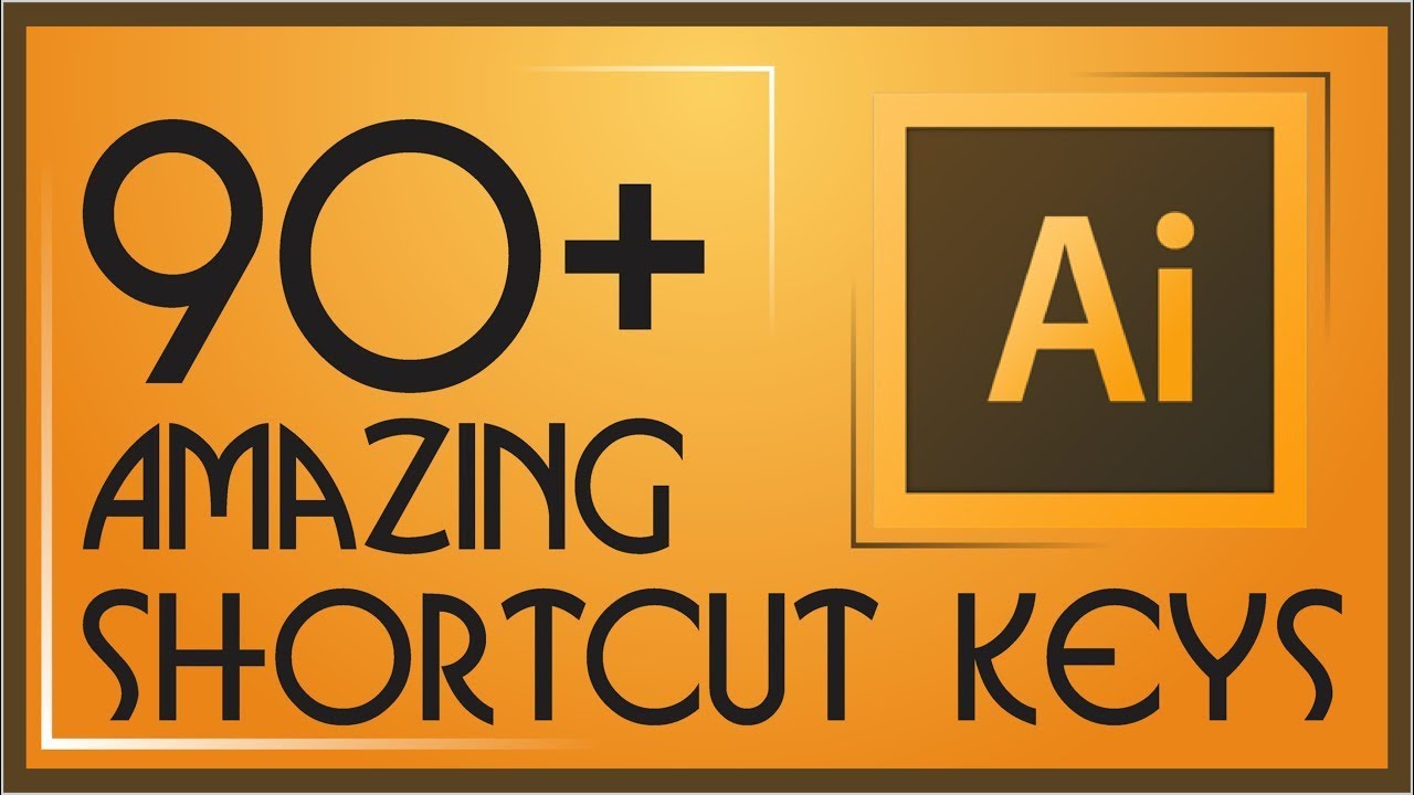 90+ Amazing Shorcut Keys Adobe illustrator All Version tutorial Urdu ...