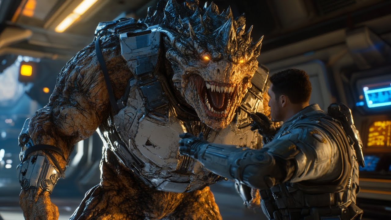 Alien Commander: "Unleash the Beast," Human: "What a Cute Pup!" | Sci ...