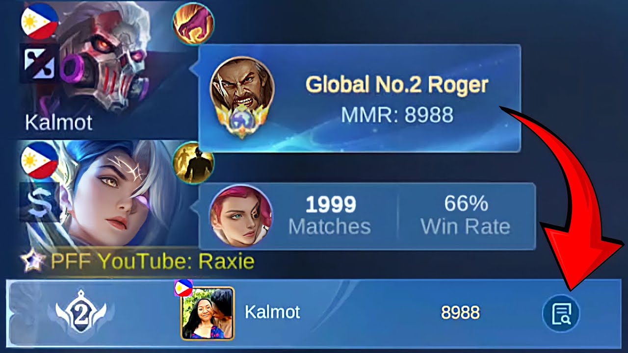 I MET THE BEST ROGER IN THE WORLD!! (TOP 2 GLOBAL ROGER) VS TOP GLOBAL ...