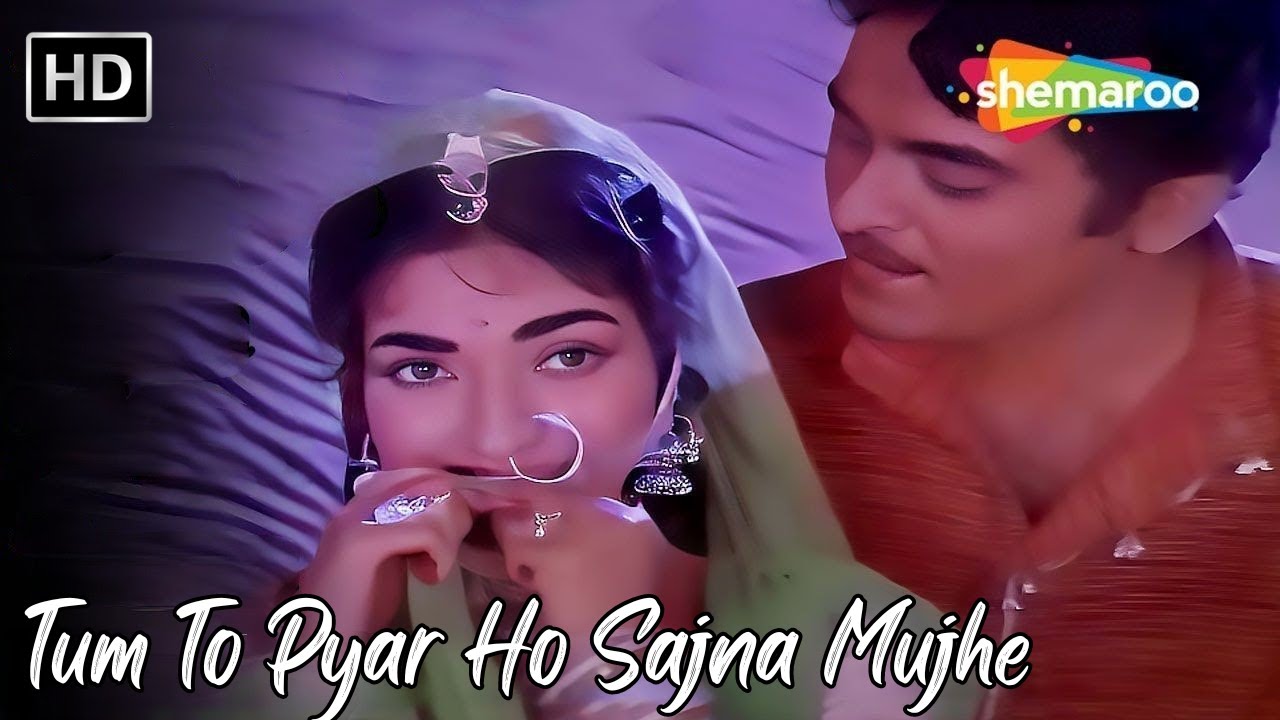 Tum To Pyar Ho Sajna Mujhe Tumse Pyara | Mohd Rafi Hit Songs | Sandhya, V Shantaram | Sehra ...