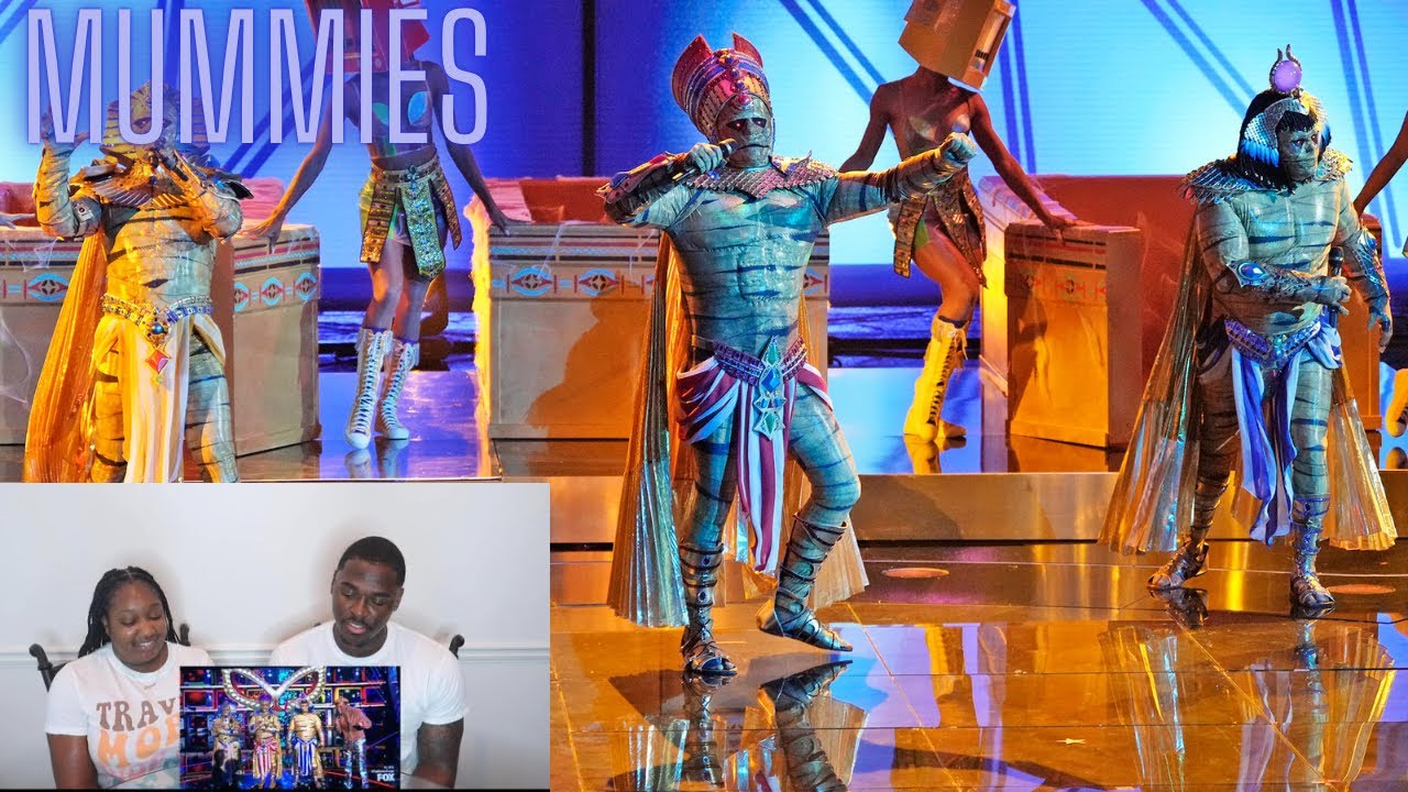 THE MASKED SINGER SEASON 8 - EPISODE 3 - MUMMIES - UNMASKING REACTION ...
