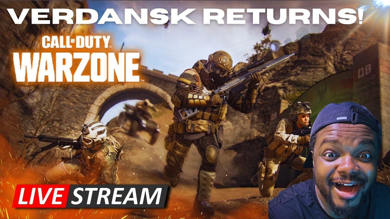 VERDANSK IS BACK and it's AMAZING! Call of Duty: Warzone (LIVE) - YouTube