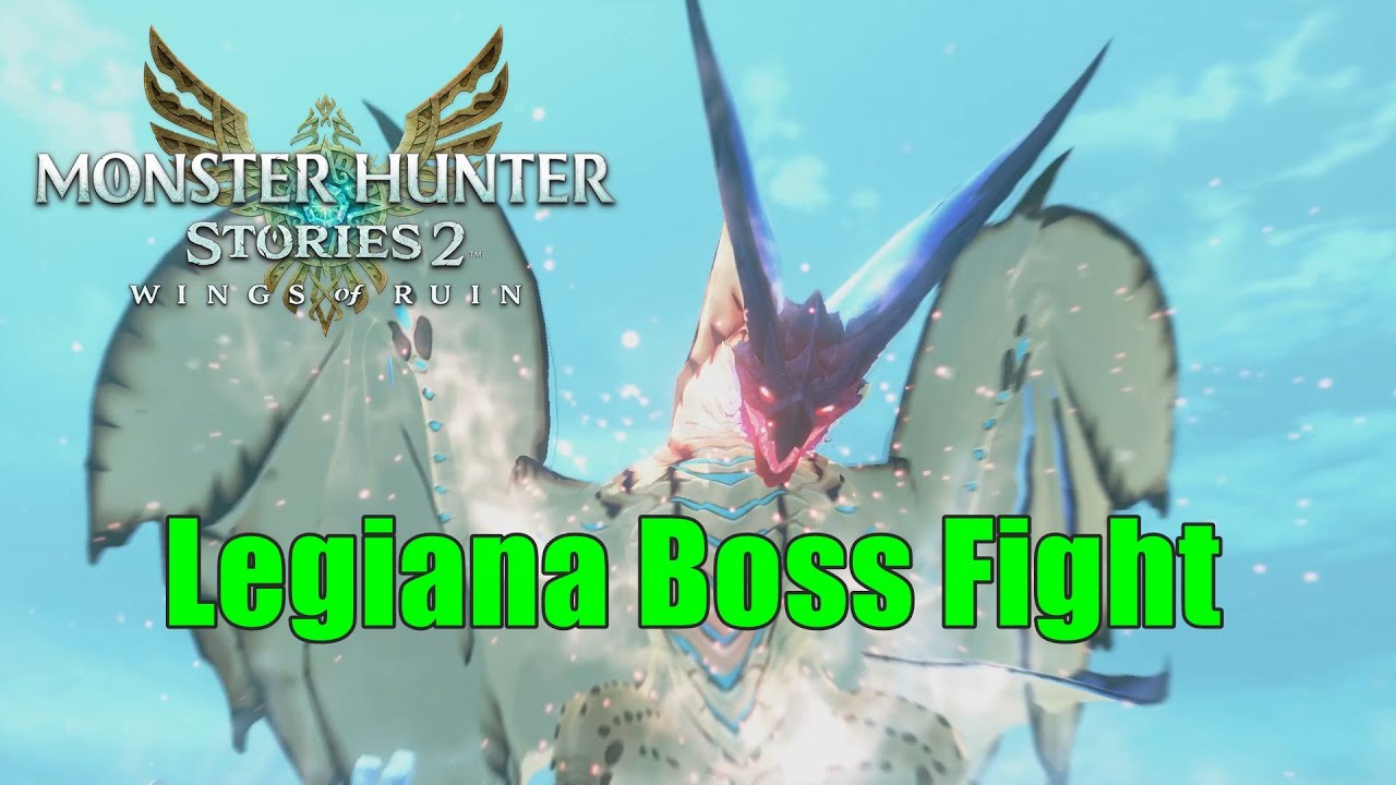 Monster Hunter Stories 2 Legiana Boss Fight - YouTube