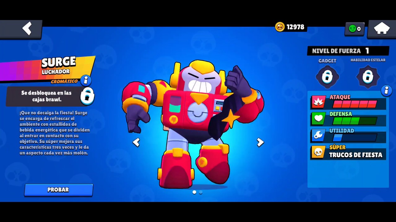 Brawl pass temporada 2 y Gameplay con surge y nuevas skins brawl stars ...