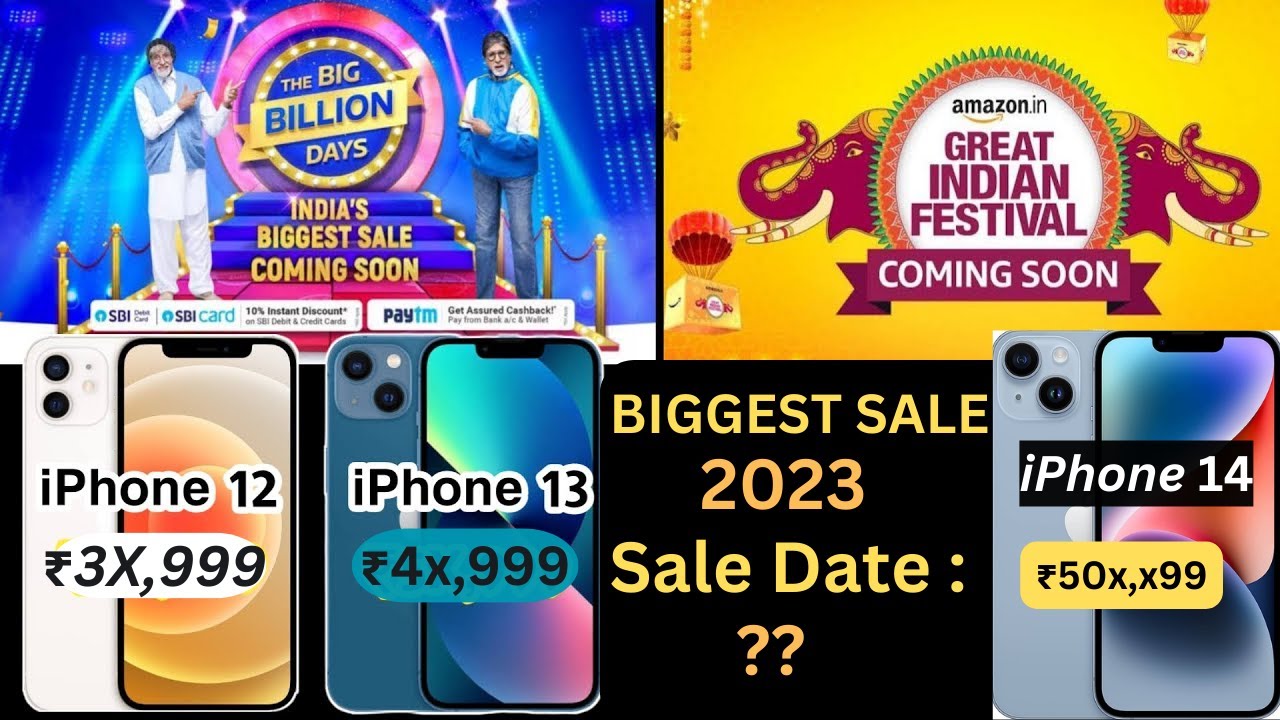 iPhone 12, 13, and 14 Prices at Flipkart Big Billion Days 2023: iPhone ...