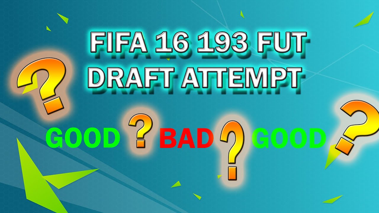 193 FUT DRAFT ATTEMPT #2 - THE MOST CONFUSING DRAFT EVER - YouTube