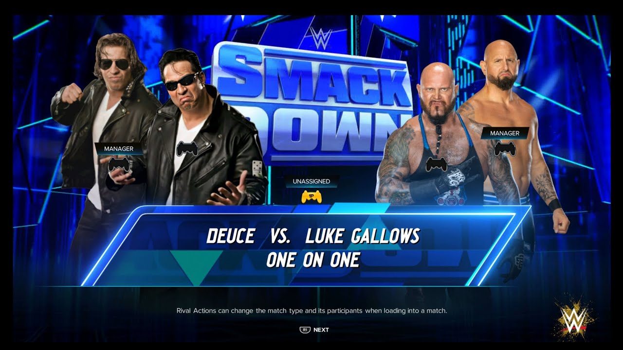 WWE 2K24: Deuce & Domino vs The O.C - YouTube