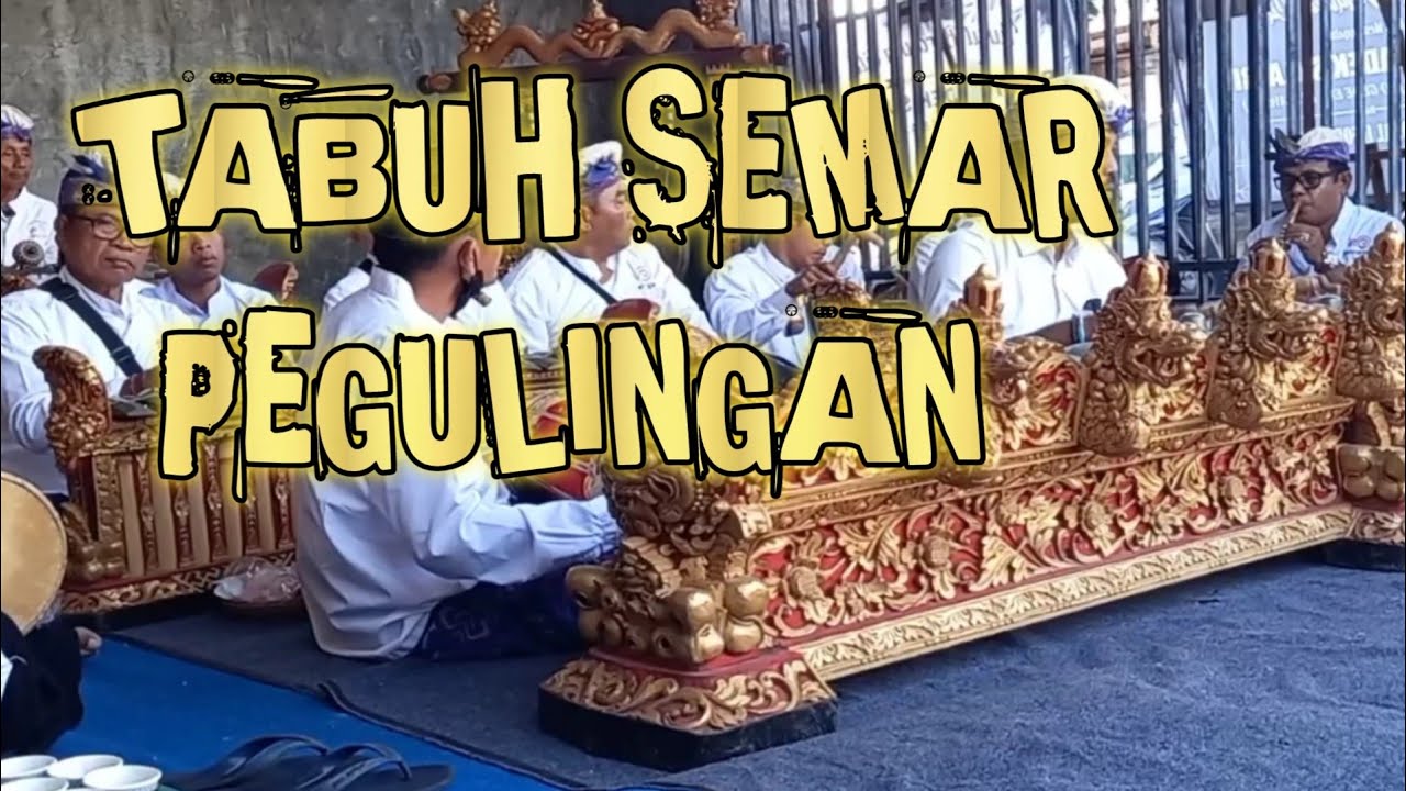 TABUH SEMAR PEGULINGAN TERBAIK @SUPARTADODE - YouTube