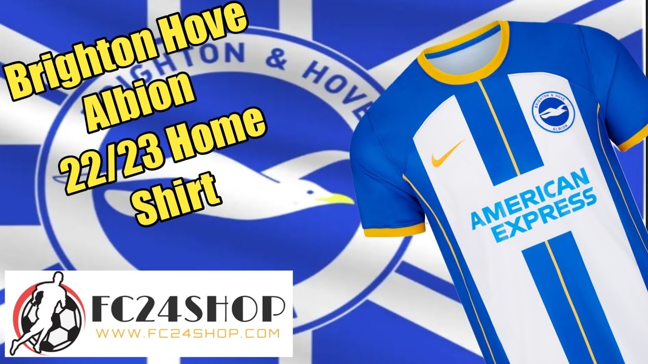 Brighton Hove Albion 22/23 Home Shirt Review - YouTube