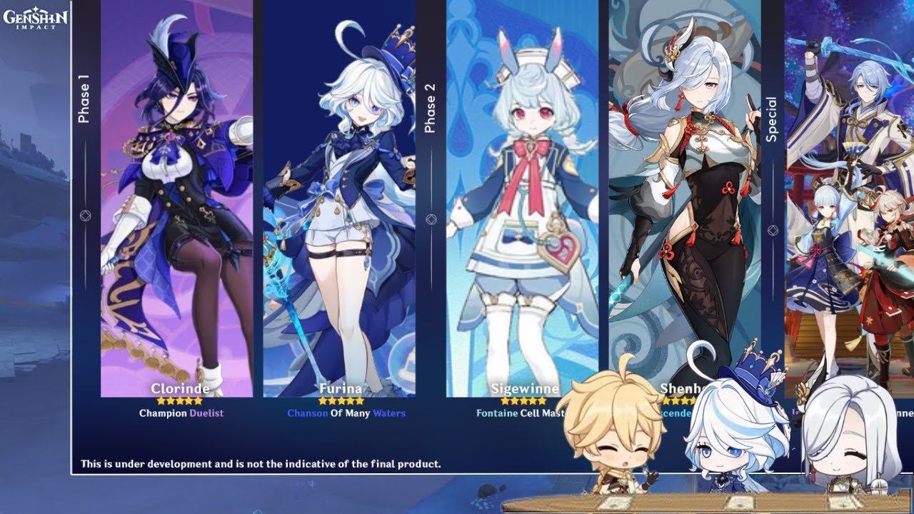 NEW UPDATE!! Version 4.7 New Characters AND Reruns ( Clorinde ...