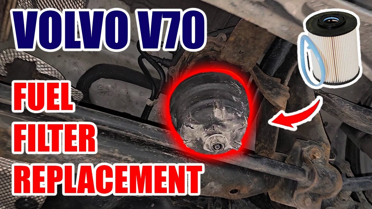 How To Replace Fuel Filter | Volvo V70 2008-2016 2.4D - YouTube