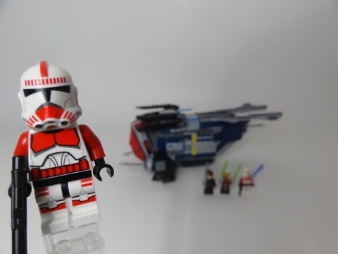LEGO Star Wars Coruscant Police Gunship Review 75046 - YouTube