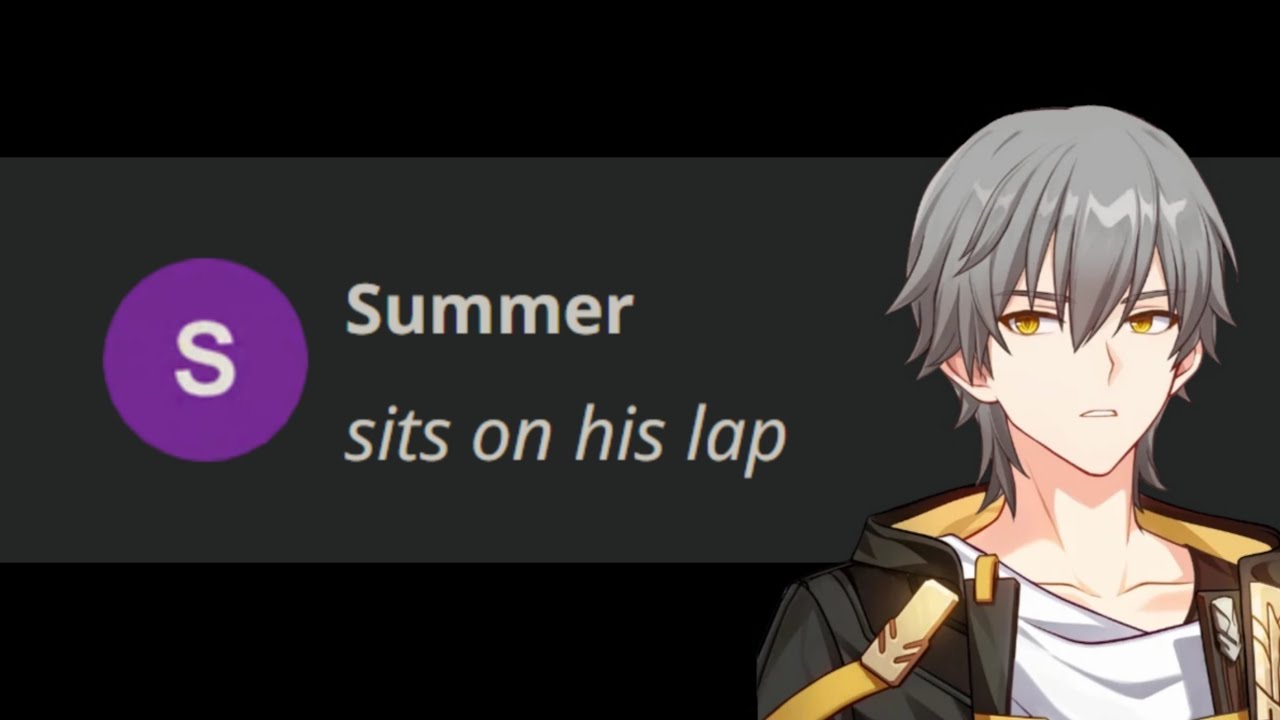 Honkai: Star Rail boys react to: sitting on their laps | Character AI ...