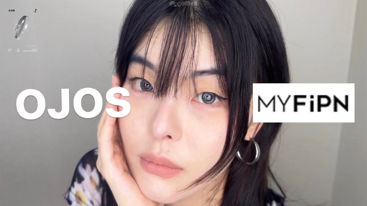 OJOS X MYFIPN 무쌍의 오호스 포그 볼드링 렌즈 13.6mm - YouTube
