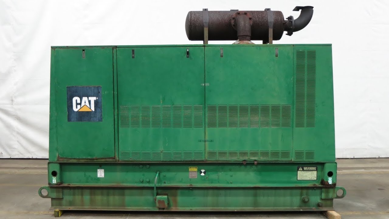 Caterpillar 300 kW diesel generator set, CAT 3406B engine - CSDG # 2128 ...